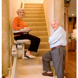 Buy Handicare 1000-137Kg Straight Rail Lift Indoor Left Hand Build ...