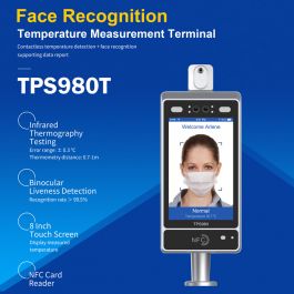 Telpo TPS980T Fever Detection Terminal Android with Device Bracket ...